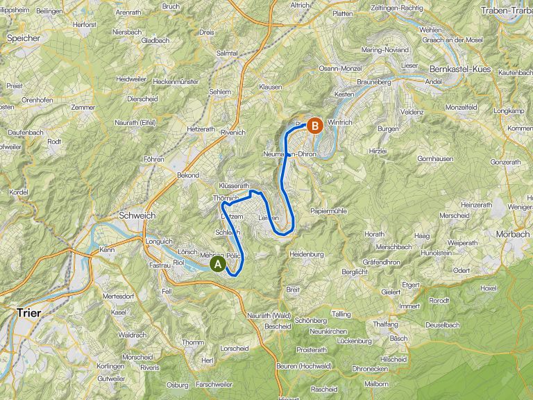 Mosel-Radweg Etappe 4: Von Mehring bis Piesport | Wanderung | Komoot